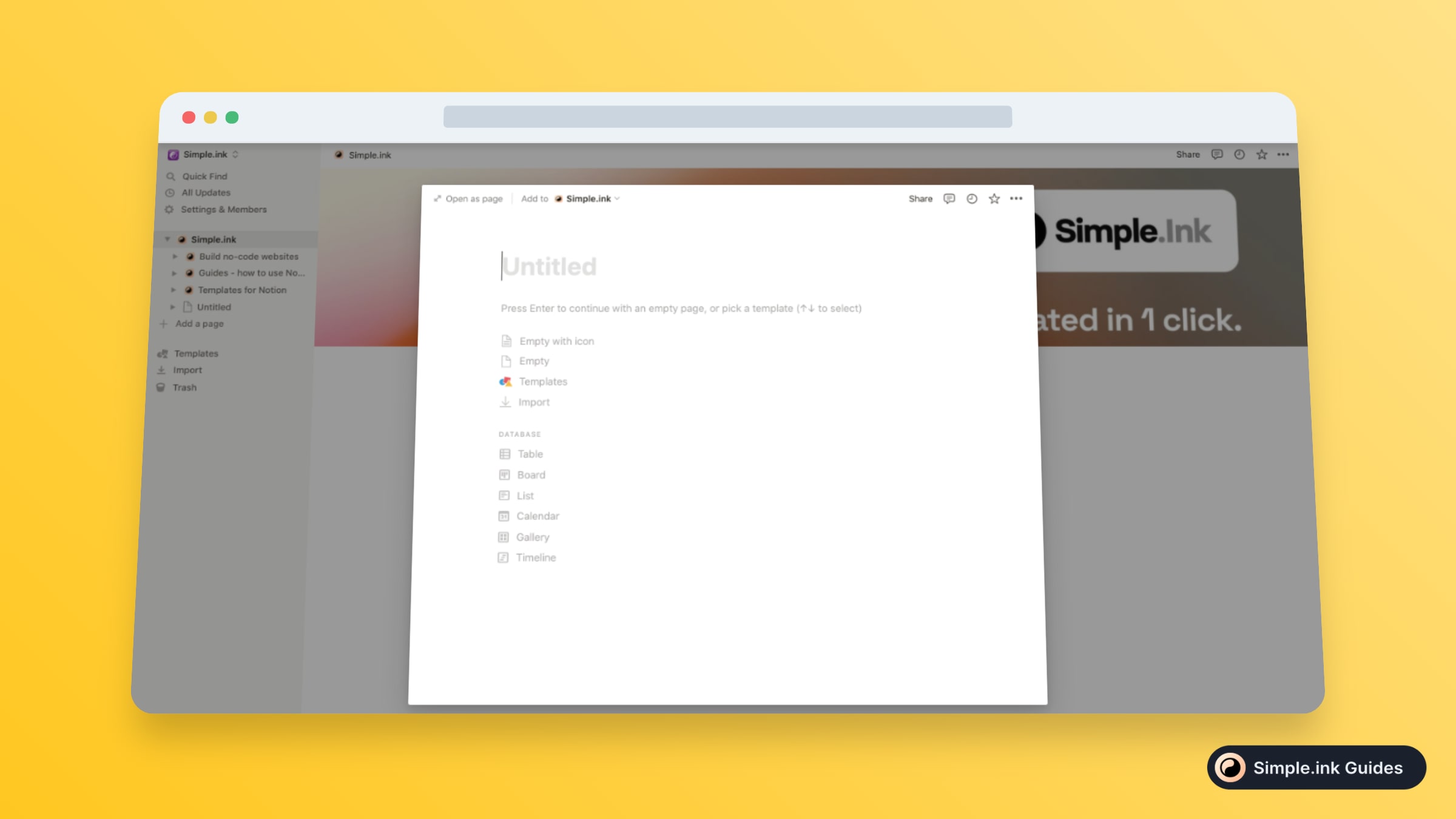 How To Link Pages And Subpages In Notion Simple ink
